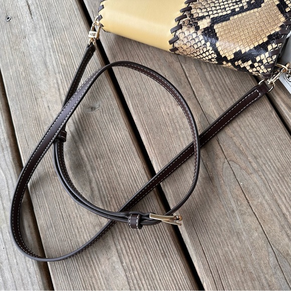 Tory Burch | Bags | Tory Burch Thea Patchwork Python Crossbody Color ...